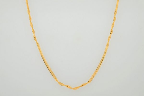 22k yellow gold Singapore chain | OM Jewellers | OM Jewellers